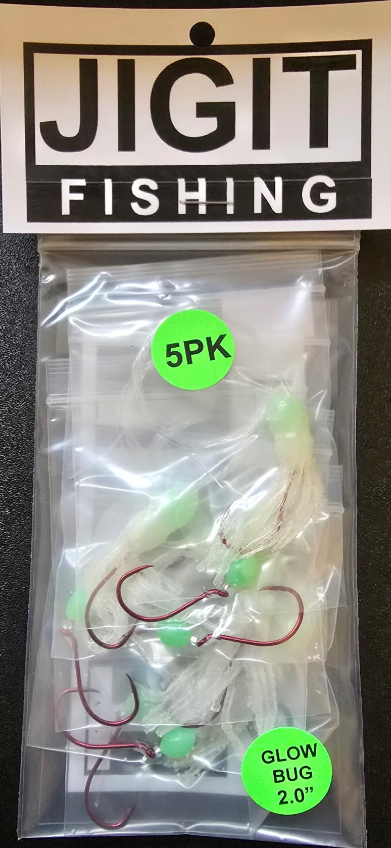 2" Glow Bug 5 pack – JIGIT FISHING